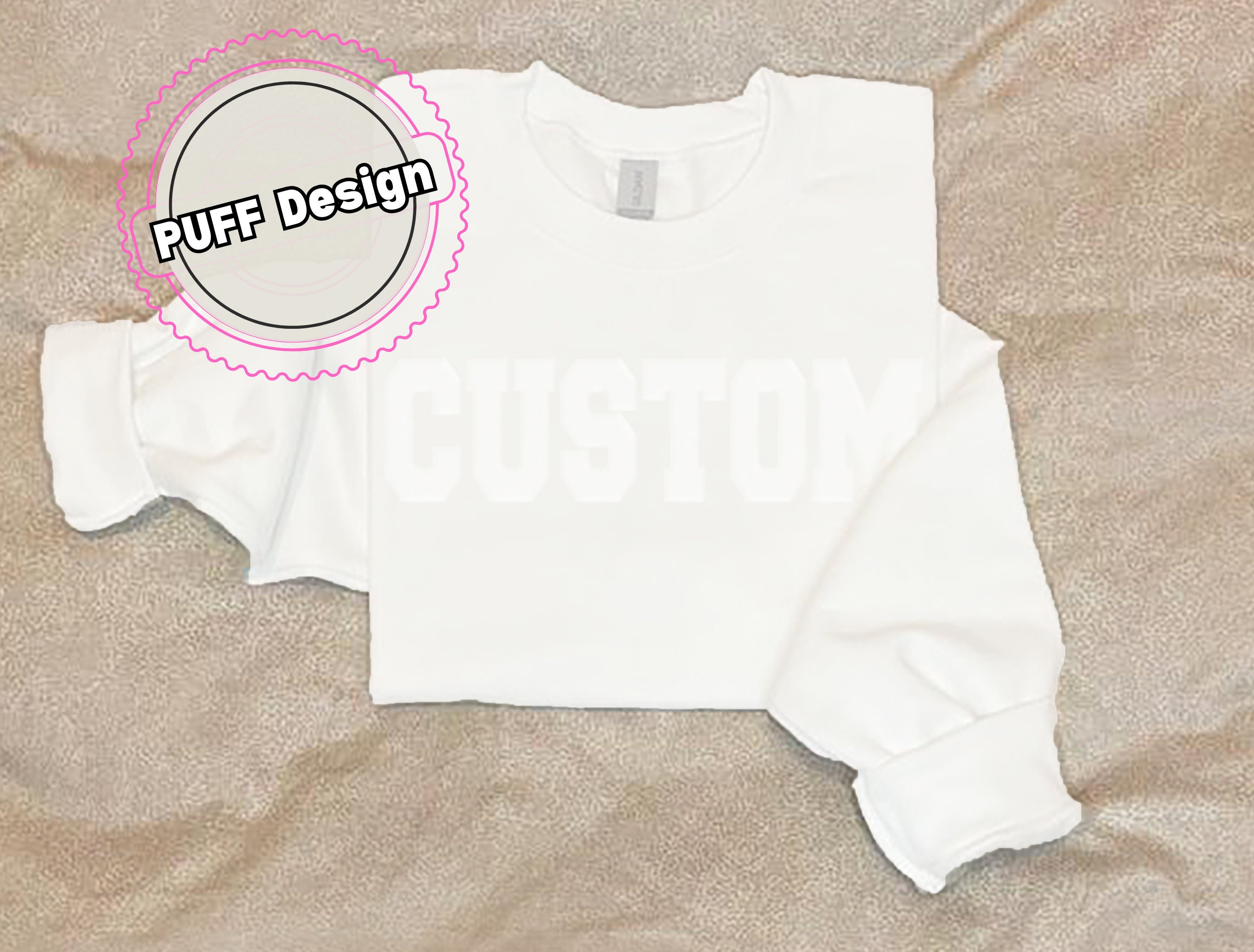 MAMA Custom Puff Print Embossed Text Design Unique Gift 3D Your Text ...