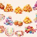 Candy Watercolor Clipart, Printable Lollipop Clipart, Rainbow Candy ...
