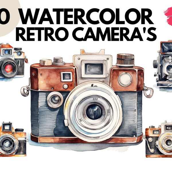 Vintage Camera Art - Etsy
