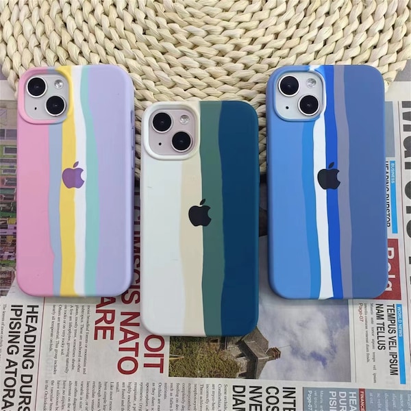 Rainbow Phone Case - Etsy