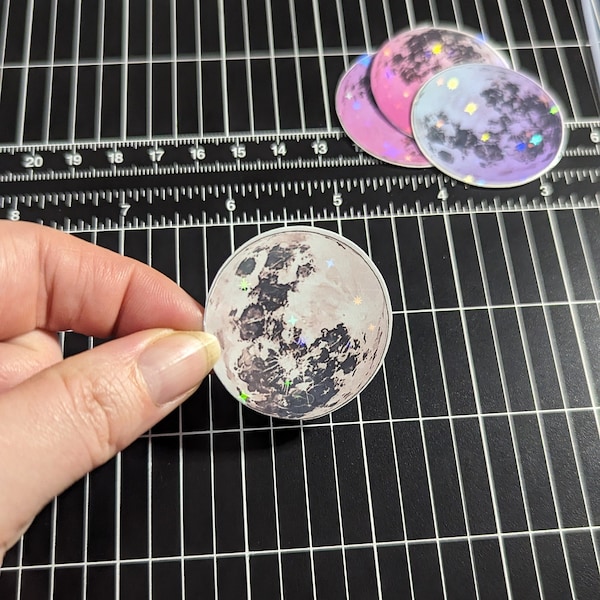Moon Stickers - Etsy UK