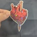 Vampire Heart With Stake Through It Waterproof Vinyl Laminated - Etsy