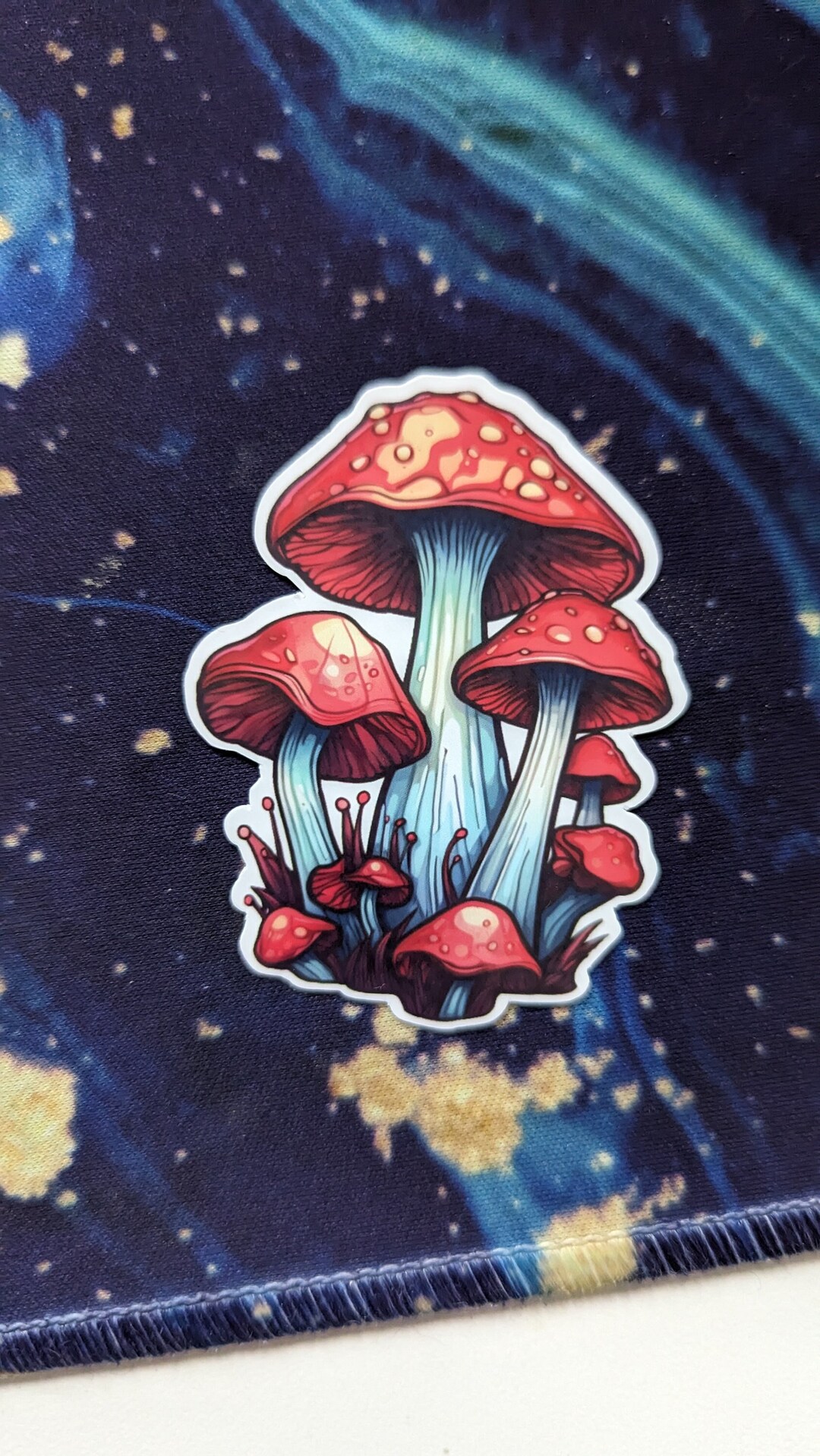 Psychedelic Mushrooms Die-cut Sticker - Etsy