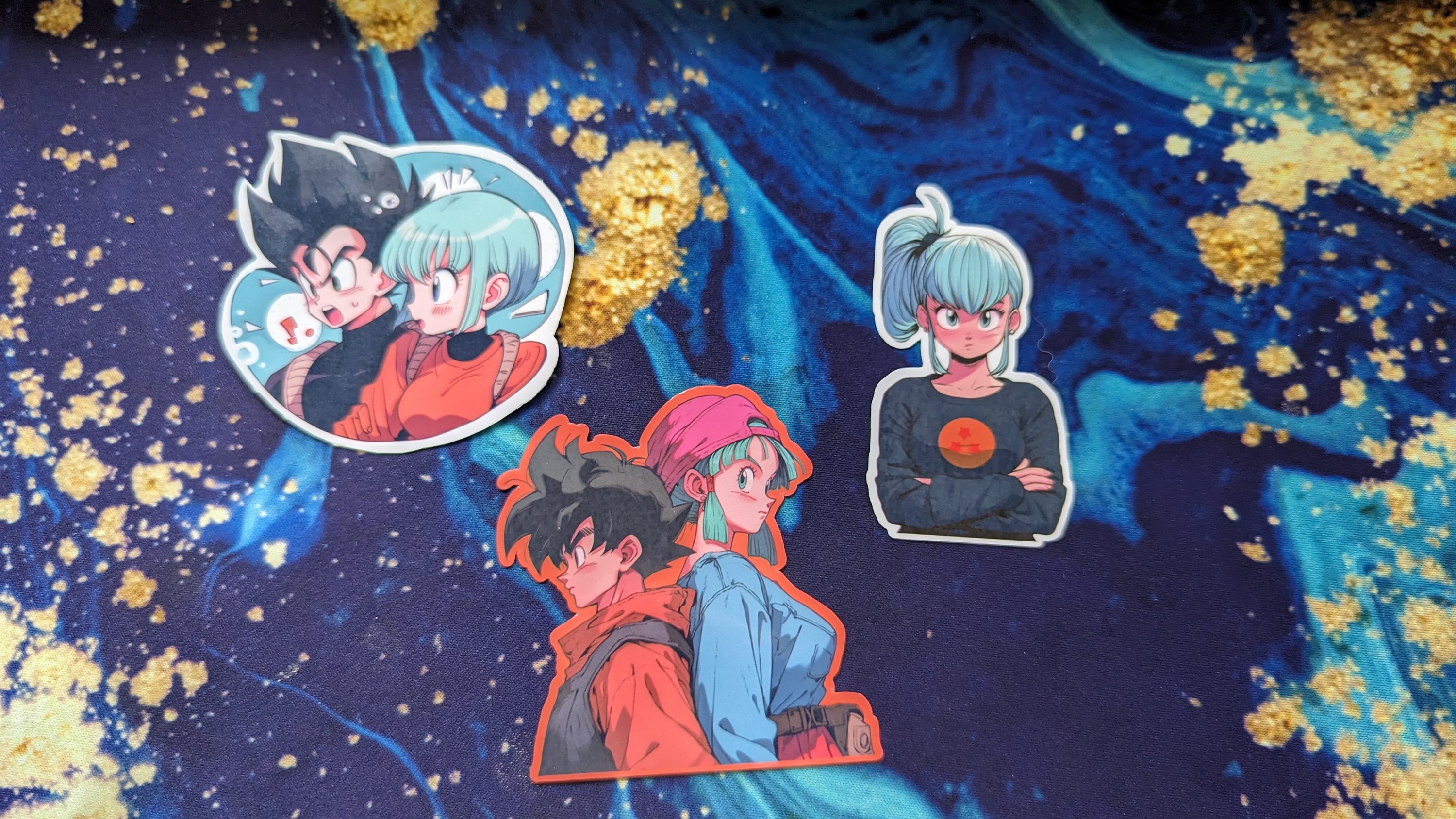 Dragon Ball: Young Bulma and Goku Sticker - Etsy