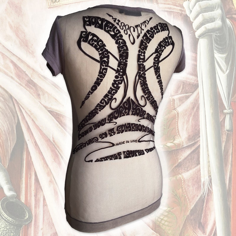 Tattoo Shirt Mesh - Etsy