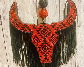Aztec Bull Car Freshie - Etsy