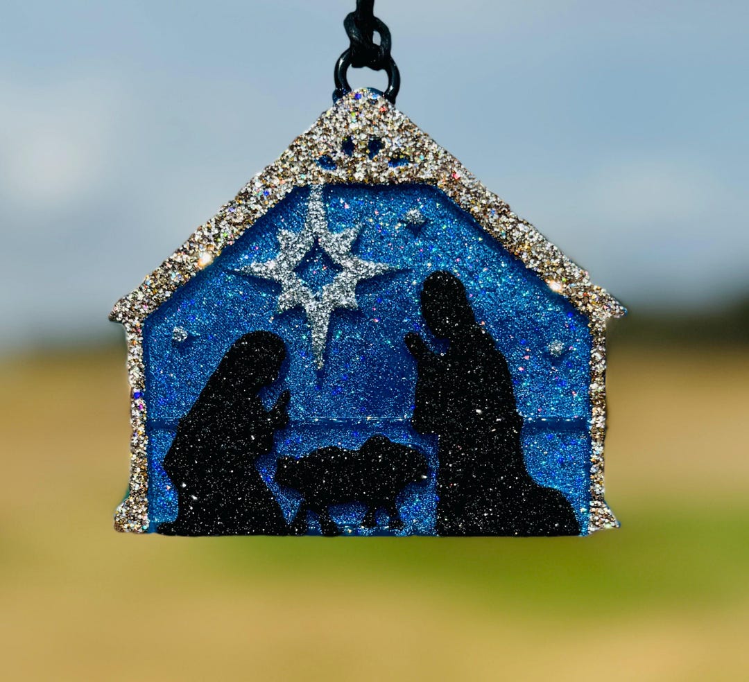 Nativity Scene Custom Car Freshie/car Freshener/car Freshy/car Scent ...