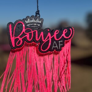 Boujee AF Car Freshie: Custom Scented Car Air Freshener - Etsy