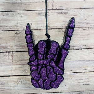 Skeleton Hand Custom Car Freshie/car Freshener/car Freshy/ Gifts for ...