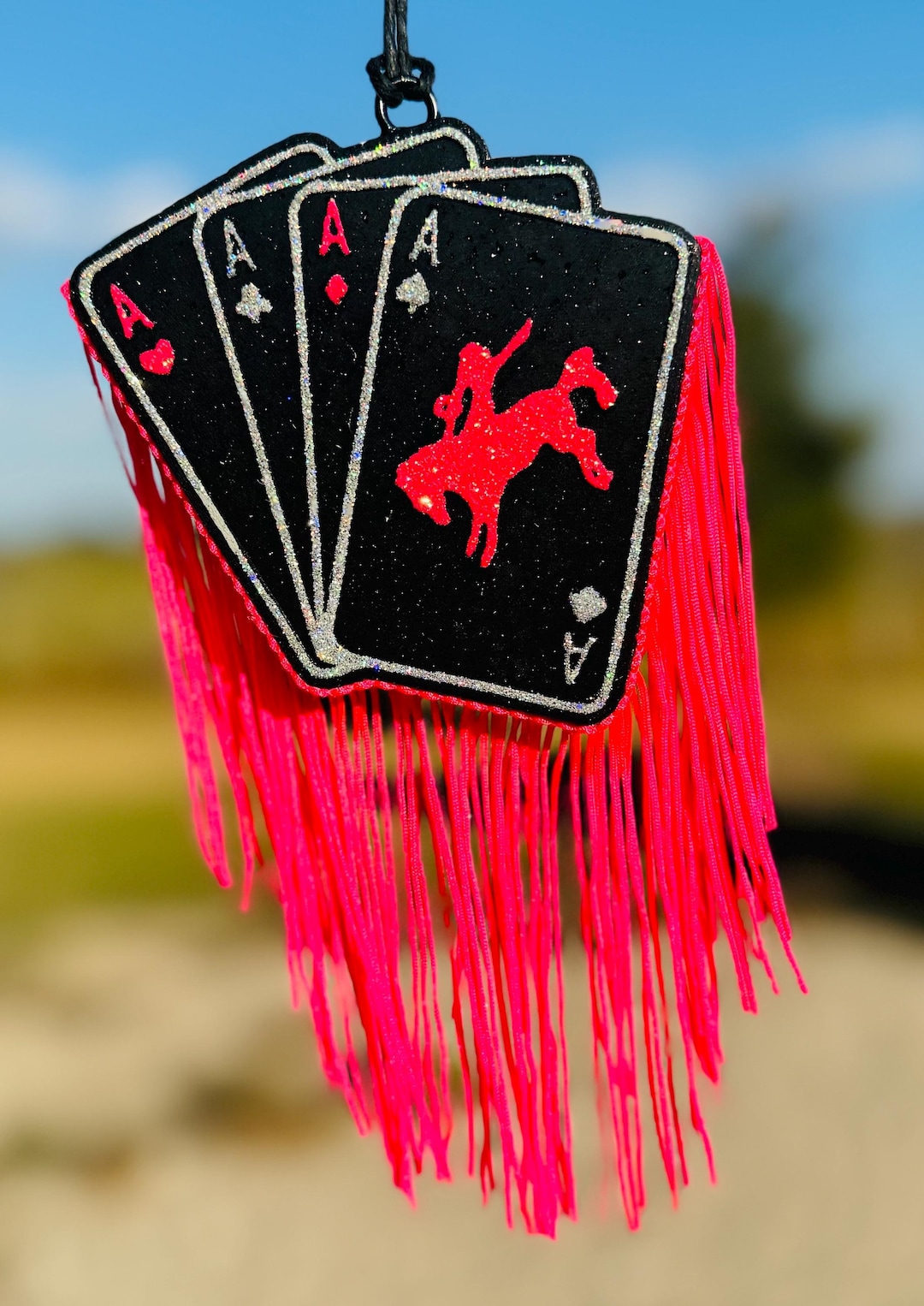 Bronc Riding Cards Car Freshie: Western Rodeo Air Freshener, Car Scent ...