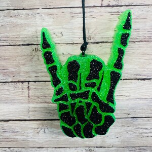 Skeleton Hand Custom Car Freshie/car Freshener/car Freshy/ Gifts for ...