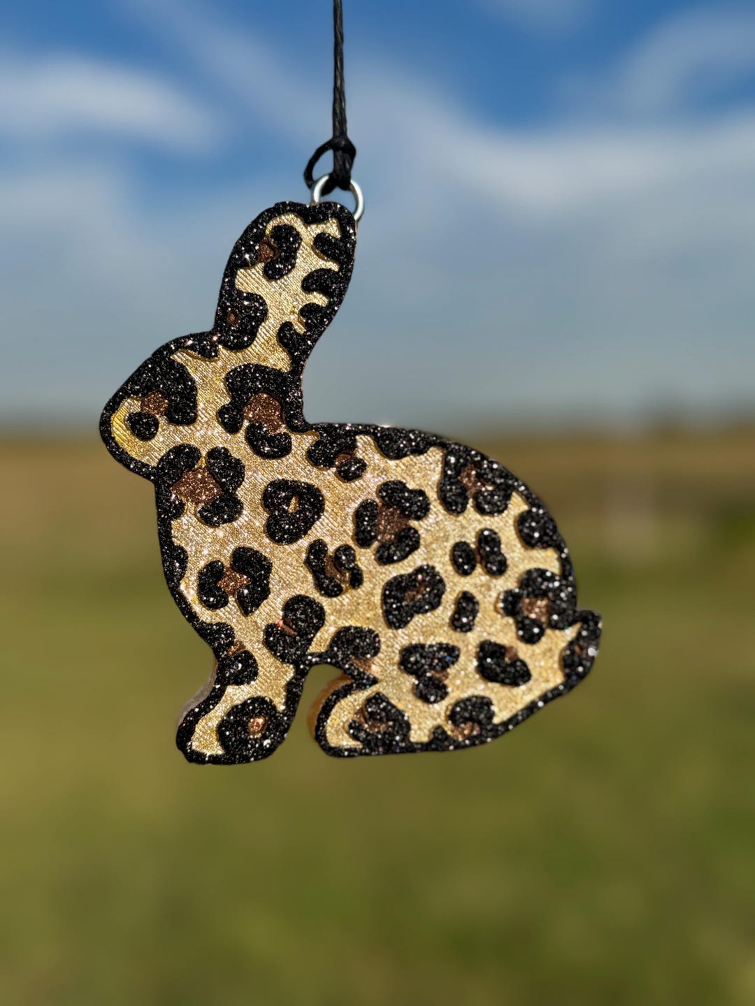 Leopard/cheetah Print Bunny/rabbit Freshie: Custom Scented Rabbit Air ...