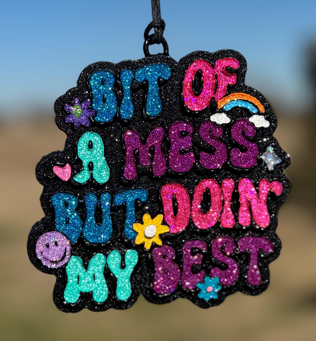 A Bit of a Mess, but Doing My Best Car Freshie/car Freshener/car Scent ...