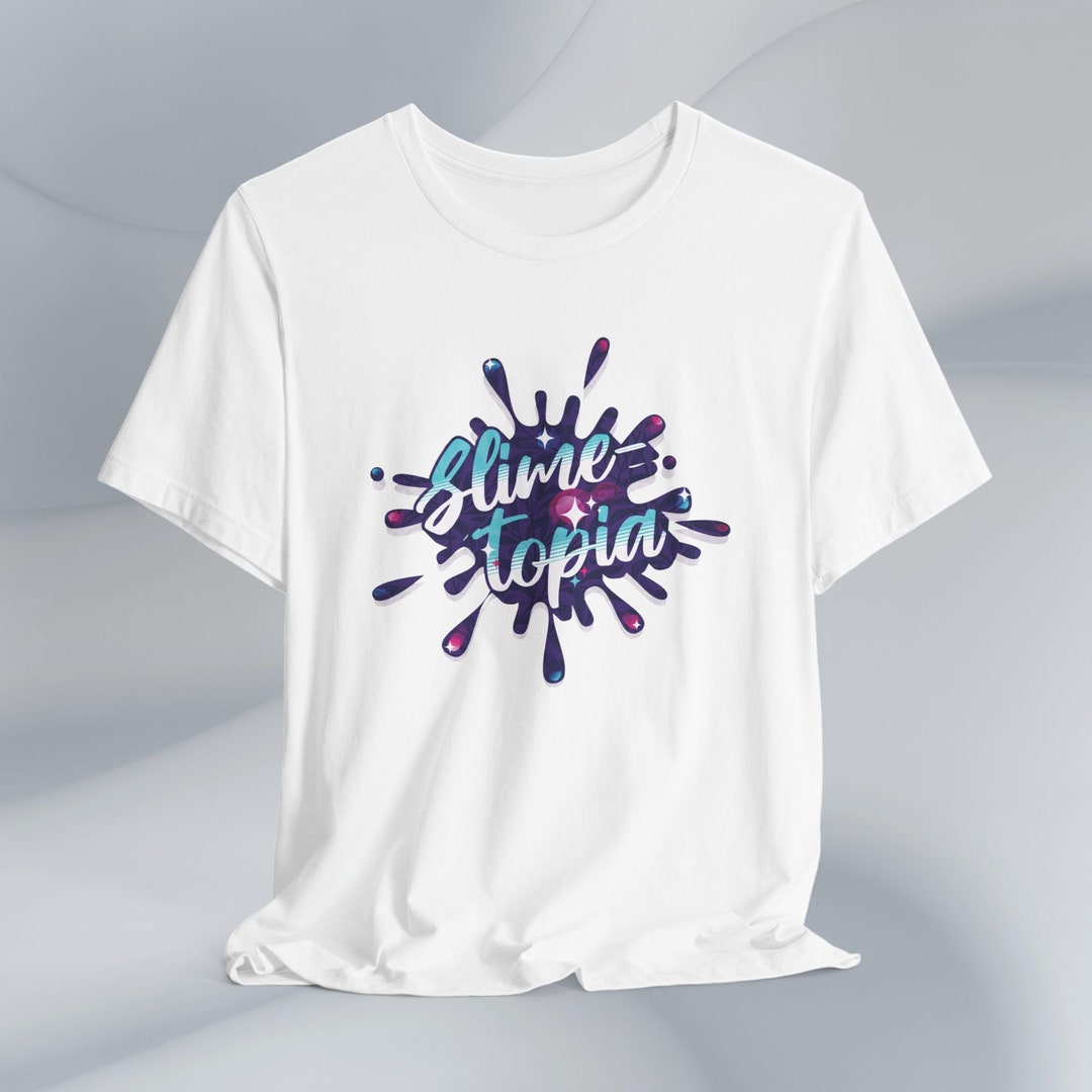 Slime-topia Graphic Tee: Soft Cotton Unisex T-shirt - Etsy