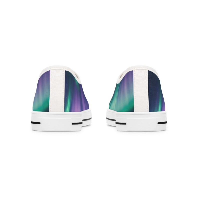 Northern Lights Aurora Borealis Shoes, Women's Low Top Sneakers ...