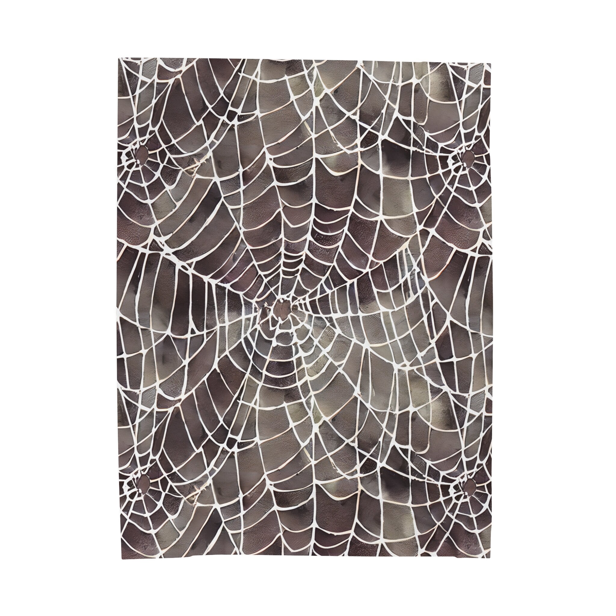 Cobweb Watercolor Blanket, Cabin Throw, Camping Blanket, Halloween ...