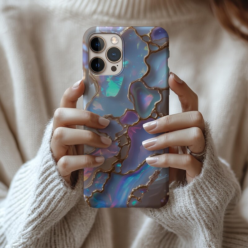 Iridescent Phone Case - Etsy