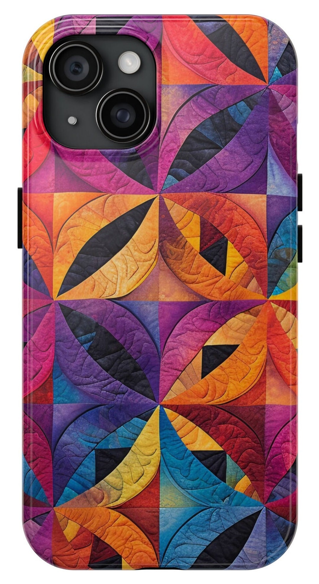 Patchwork Quilt iPhone Case Quilt Phone Aesthetic Phone Case 15, 14, 13 ...