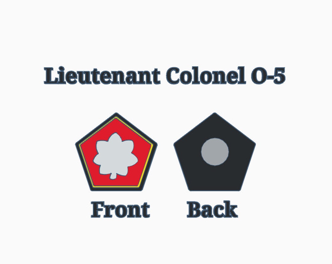 US Marine Corps Lieutenant Colonel O-5 Fridge Magnet - Etsy