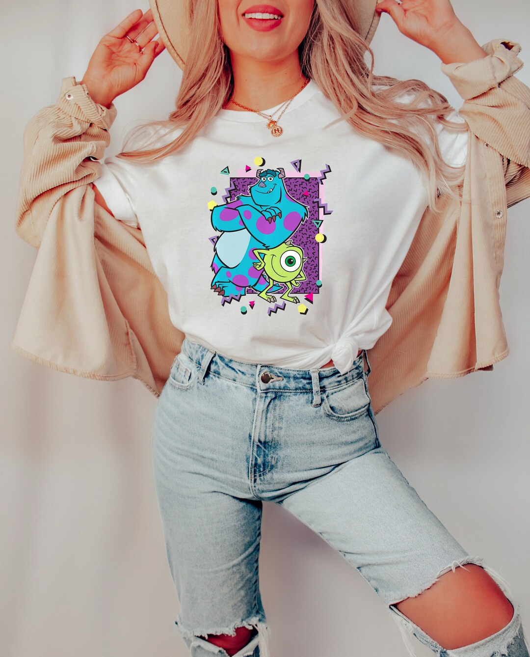 Sully and Mike Shirt, Pixar Monsters Inc. Tee, Funny Monsters Shirt ...