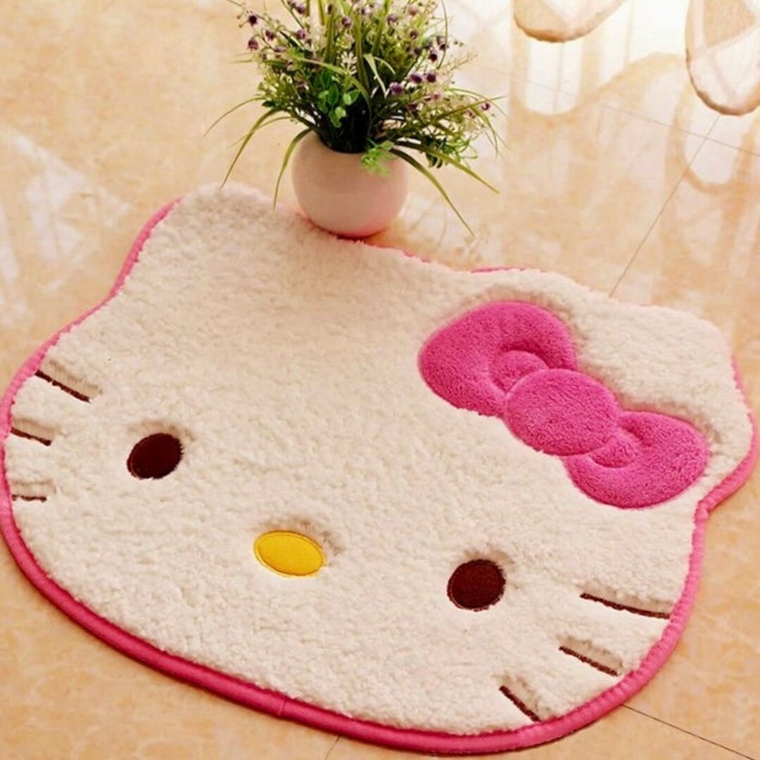 Adorable Hello Kitty Kawaii Rug for a Charming Touch, Cute Hello Kitty ...