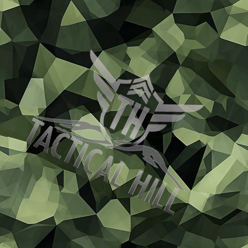 Polygon Camouflage Pattern, Colorful Commercial Use/ High Res 400DPI ...