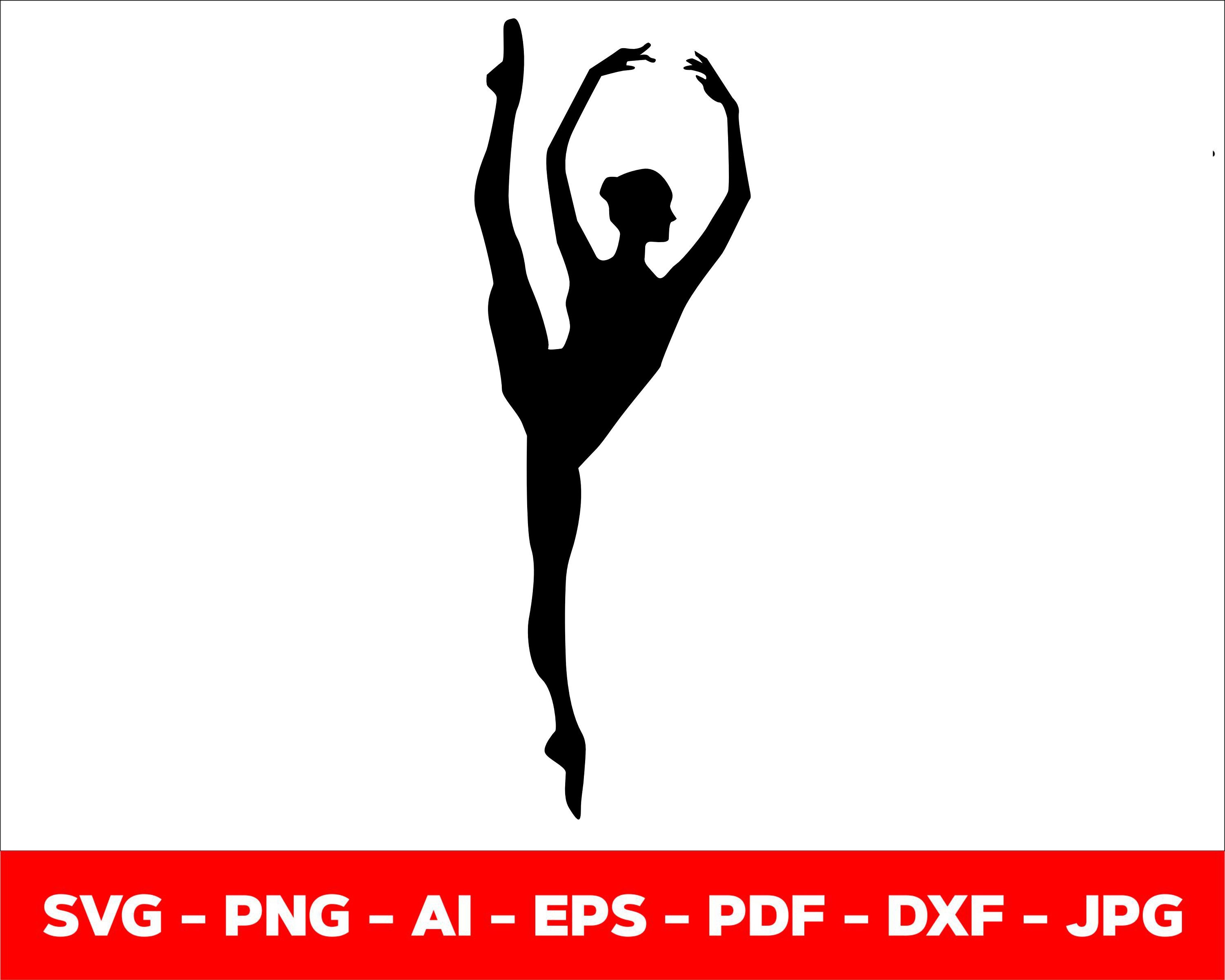 Ballet Dancer Svgdance SVG Cut File for Cricut Dancers Svg - Etsy