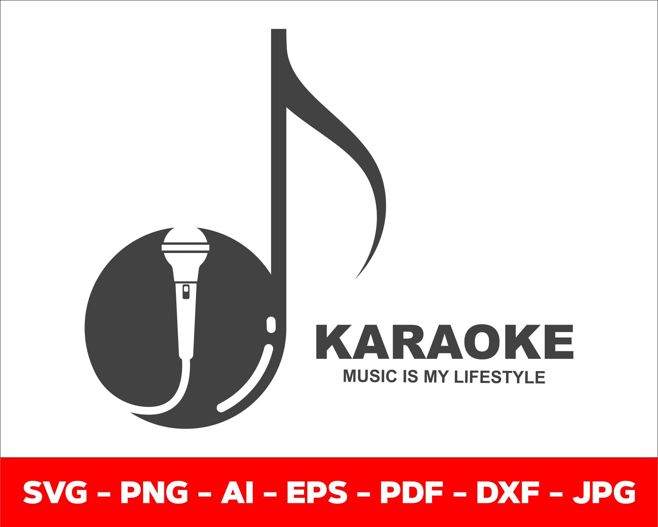 Music Notes SVG /karaoke Svg/ Music Svg / Cut Files / Cricut / - Etsy ...