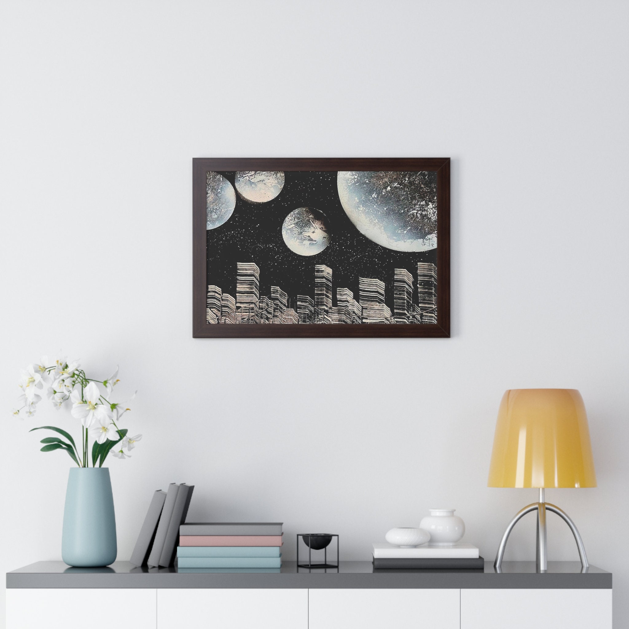 Four Moons Poster - Etsy