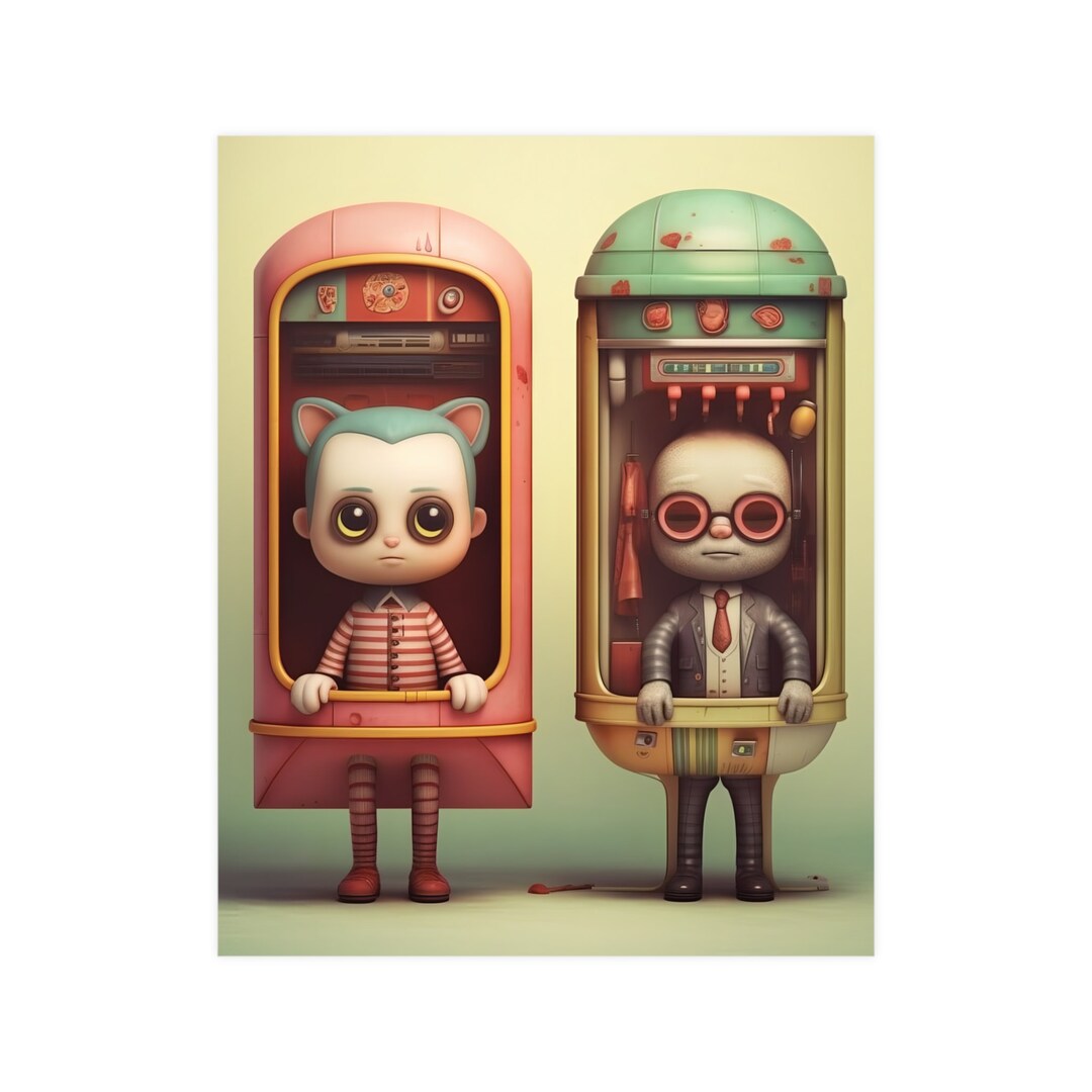 Kids in the Arcade Matte Posters - Etsy