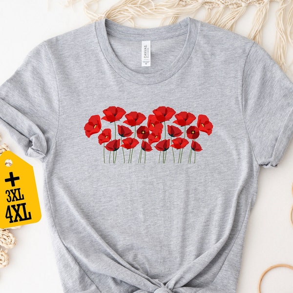 Red Poppy - Etsy