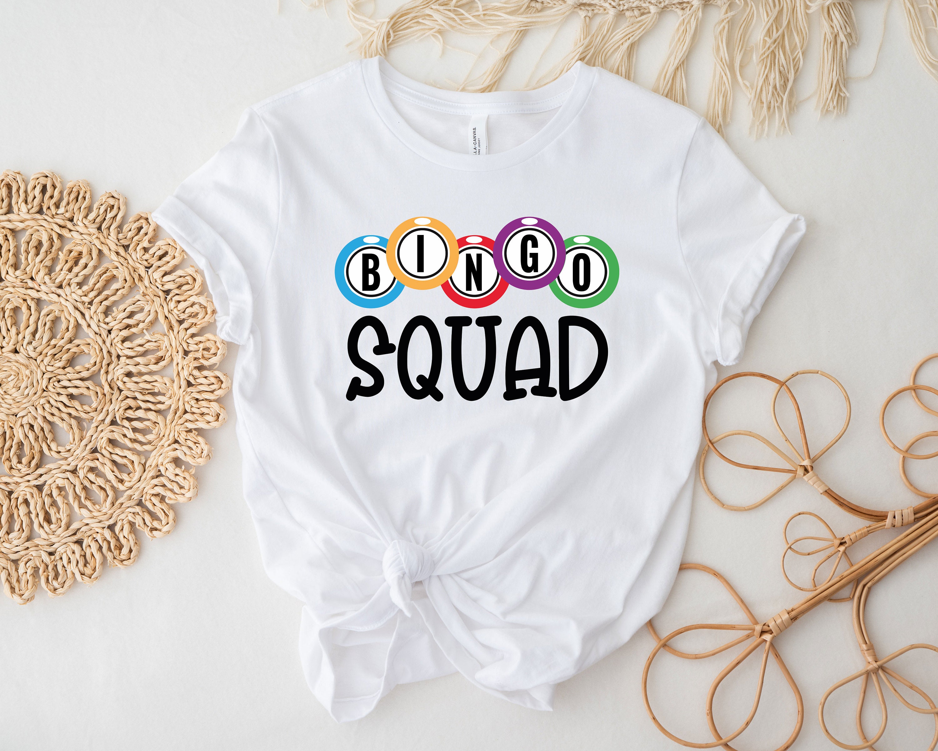Bingo Squad Shirt, Bingo Player Shirt, Game Day Shirt, Bingo Game Lover ...