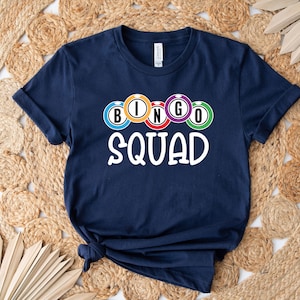 Bingo Squad Shirt, Bingo Player Shirt, Game Day Shirt, Bingo Game Lover ...