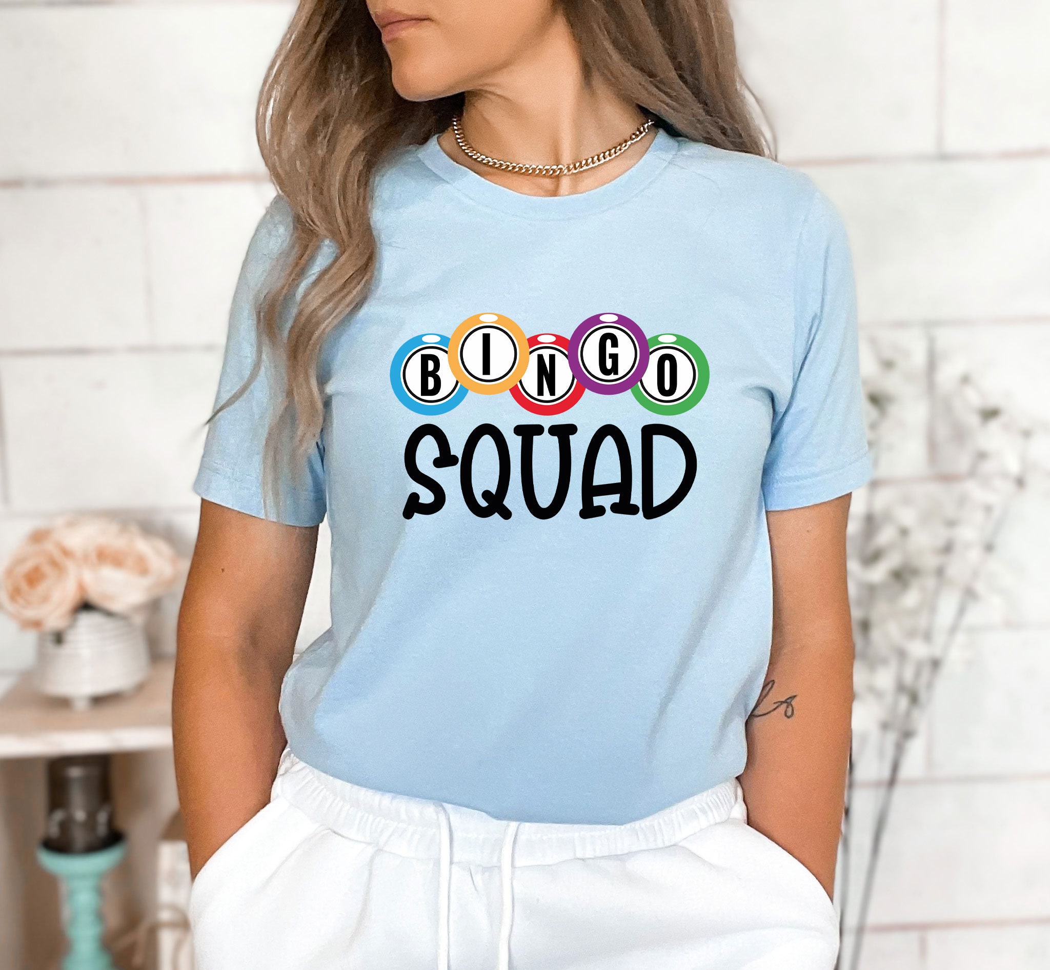 Bingo Squad Shirt, Bingo Player Shirt, Game Day Shirt, Bingo Game Lover ...