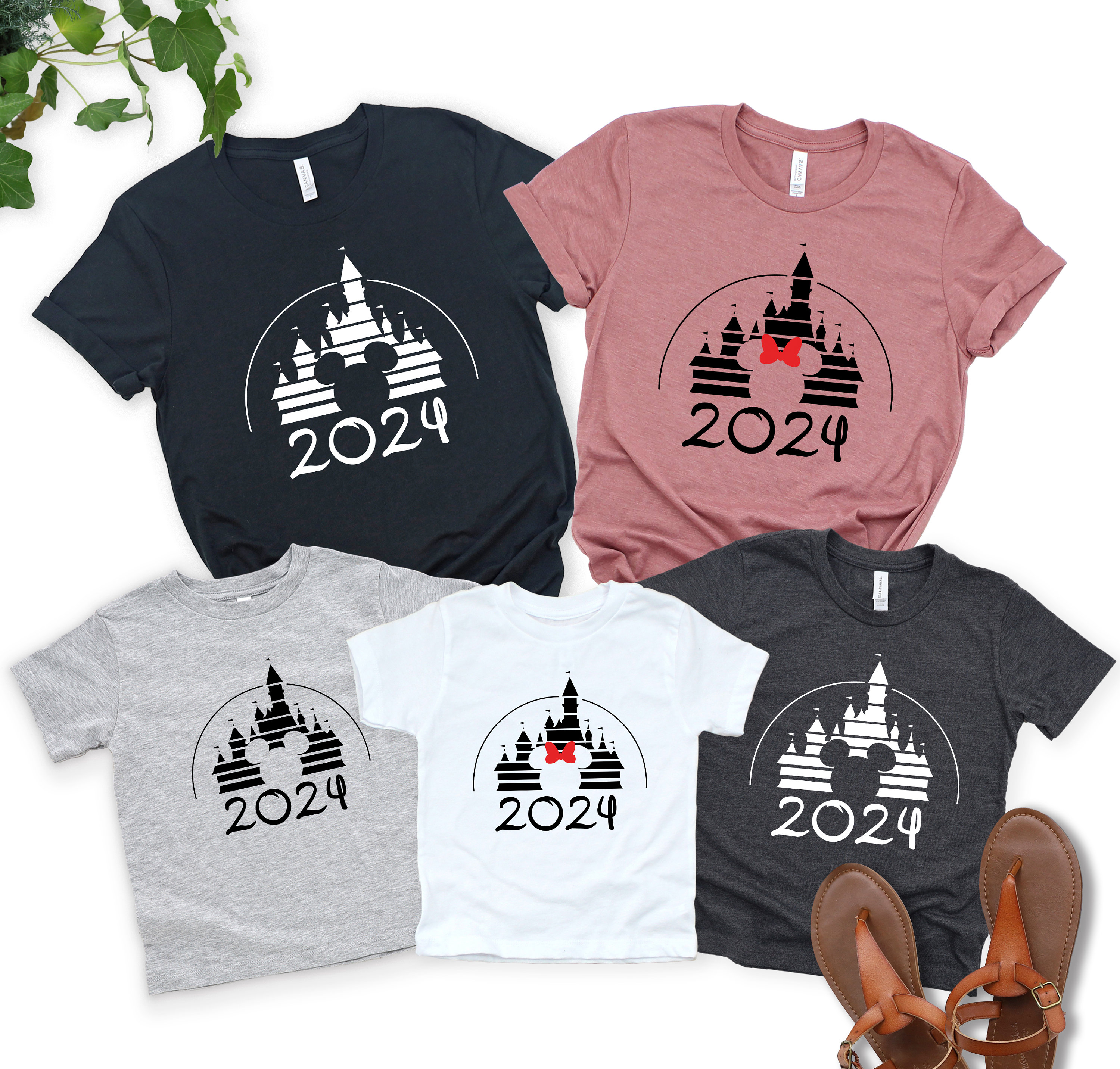 Disney Castle 2024 Shirt, Custom Disney 2024 Vacation Shirt sold by ...