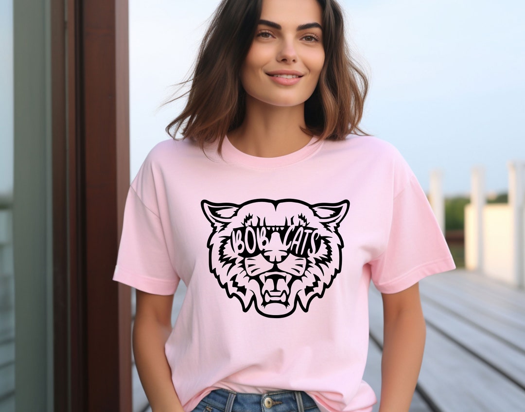 Custom School Bobcats Shirt, Personalized High School Mascot Shirt ...