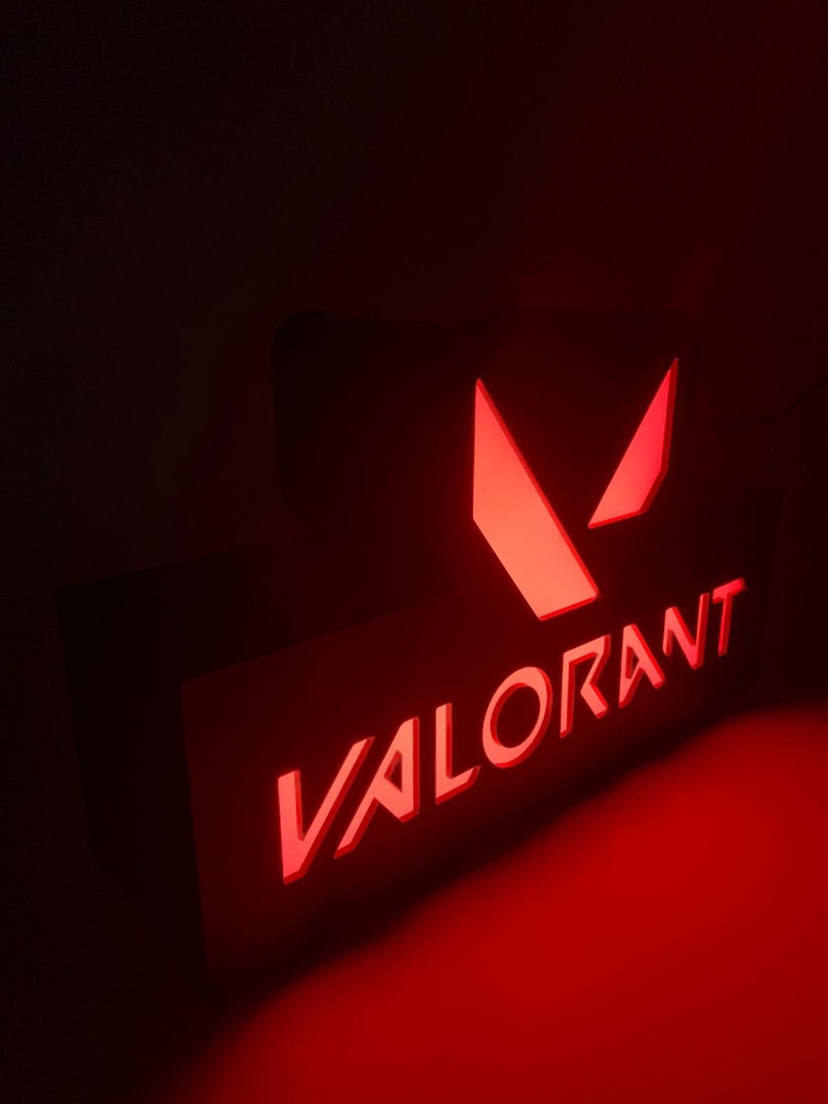 Led Valorant Sign Valorant Led Lamp Gaming Night Light Gift for ...