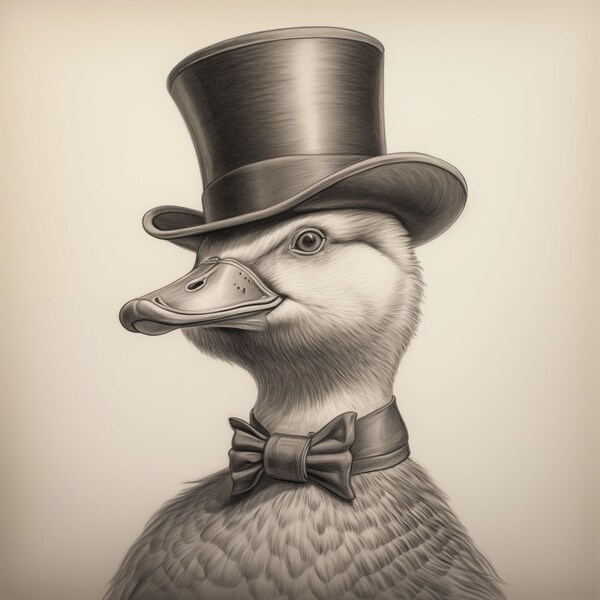 Tuxedo and Top Hat - Etsy