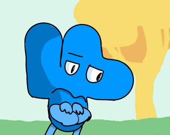 Evil Leafy From BFDI and BFB - Etsy