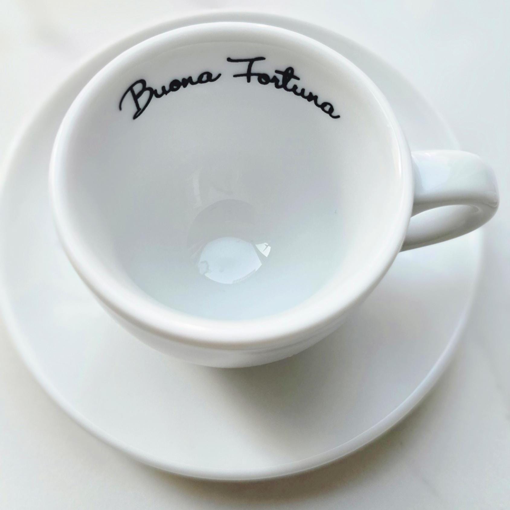 Authentic Italian Espresso Cups Set - Red Italian Horn Design ...