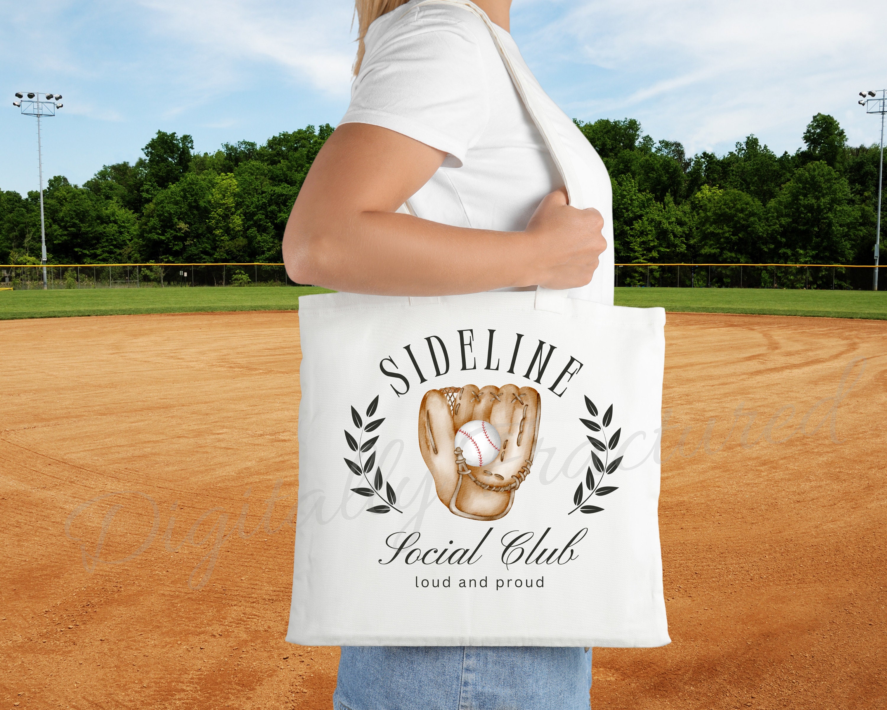 Sideline Social Club PNG for Sublimation | Trendy Baseball Shirt Design ...