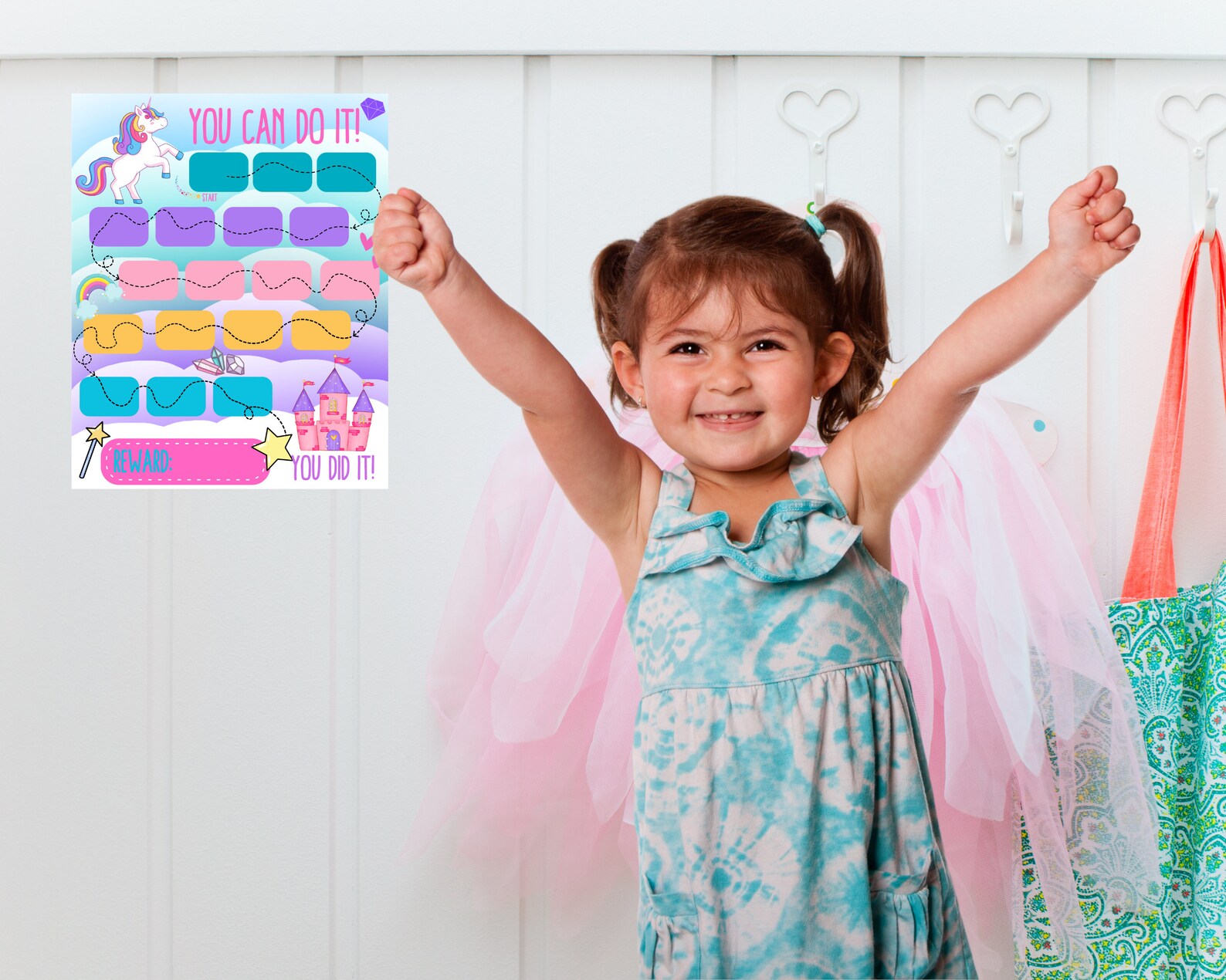 Unicorn Reward Chart Printable Reward Chart Unicorn Sticker Chart Kids ...