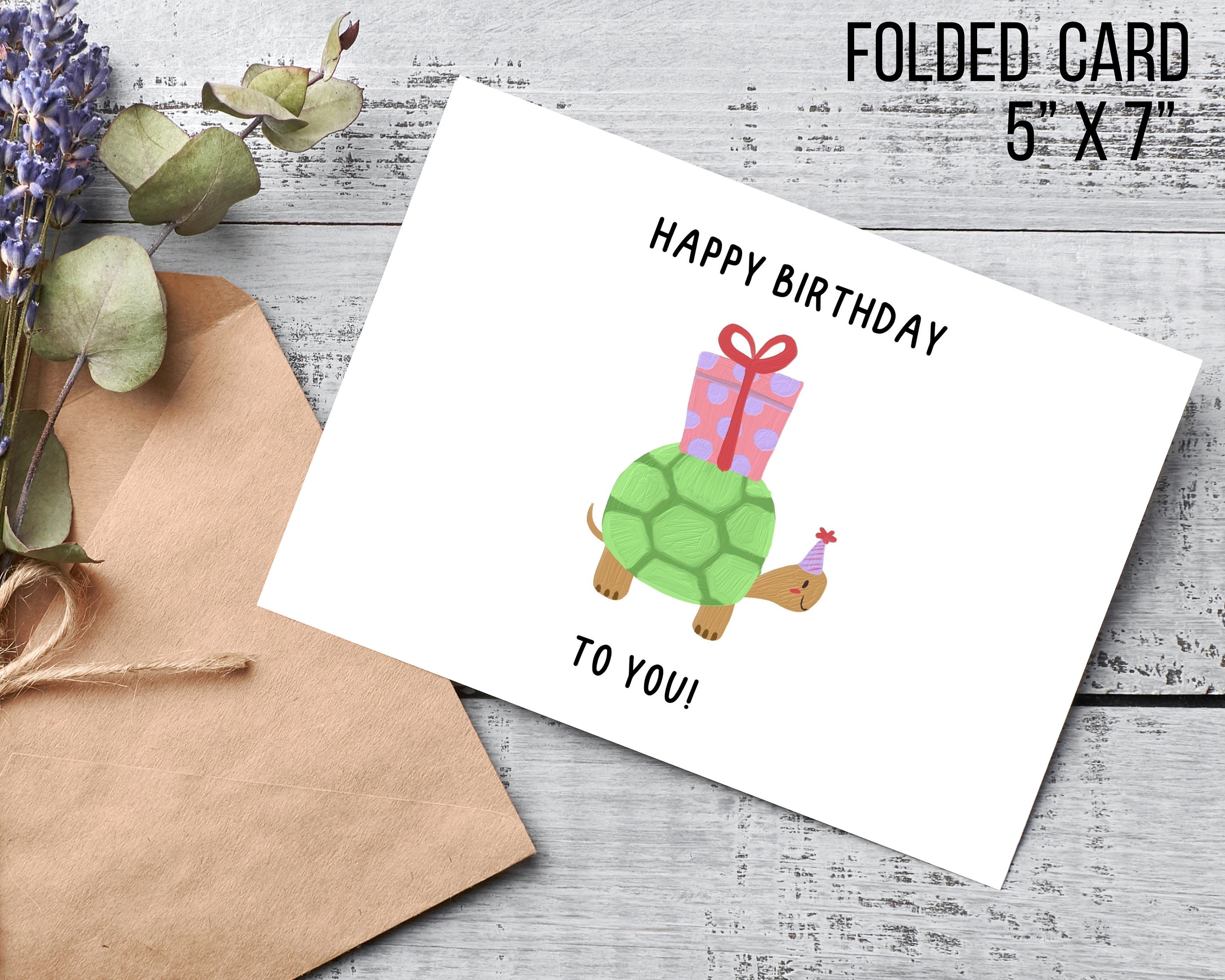Printable Birthday Cards Print and Cut Birthday Cards Birthday Card ...