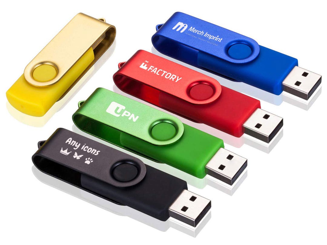 2GB Personalised USB Memory Sticks Customised Engraving LOGO TEXT - Etsy