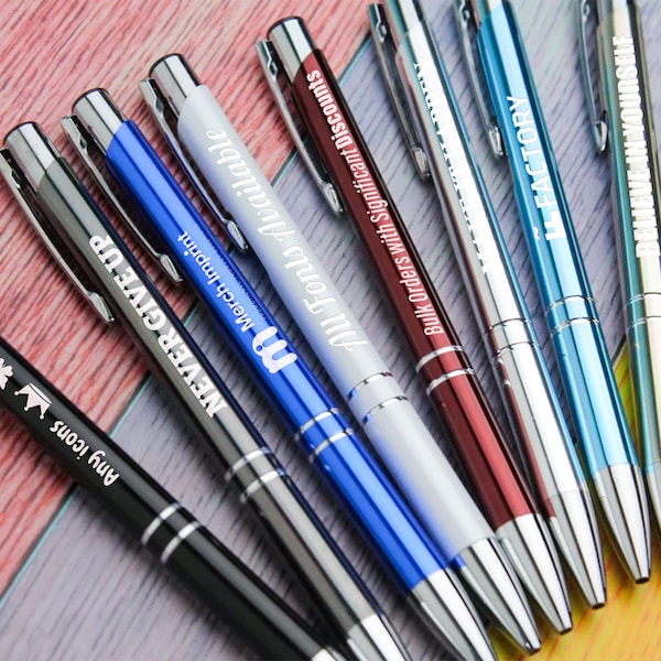 Personalized Pens - Etsy