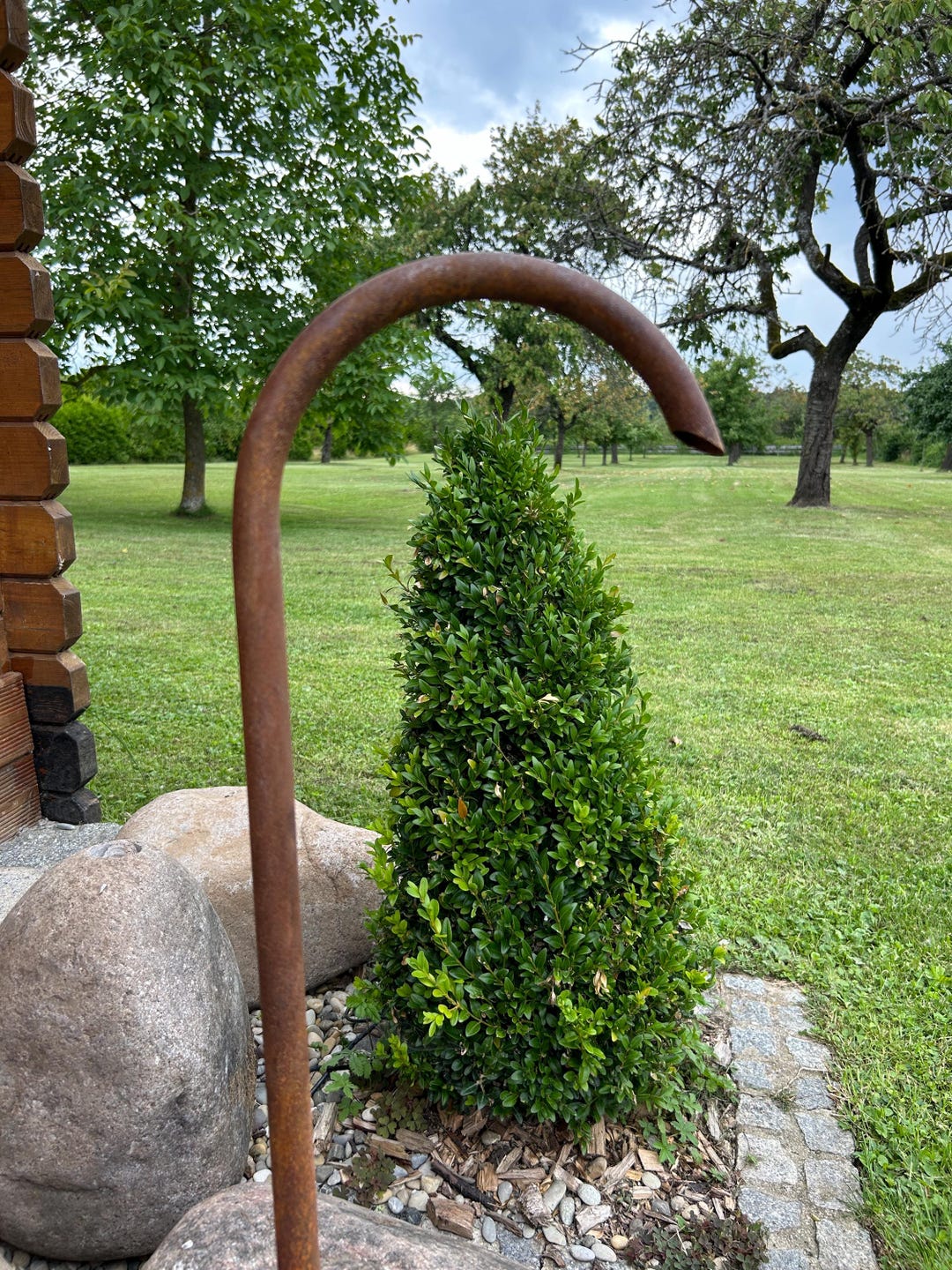 Fountain Inlet in Rust Look 22 Mm, Gargoyle, Fountain Arch, Gooseneck ...