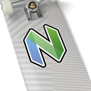Neovim Logo without Text / Kiss-cut Vinyl Sticker / 4 Sizes Available ...