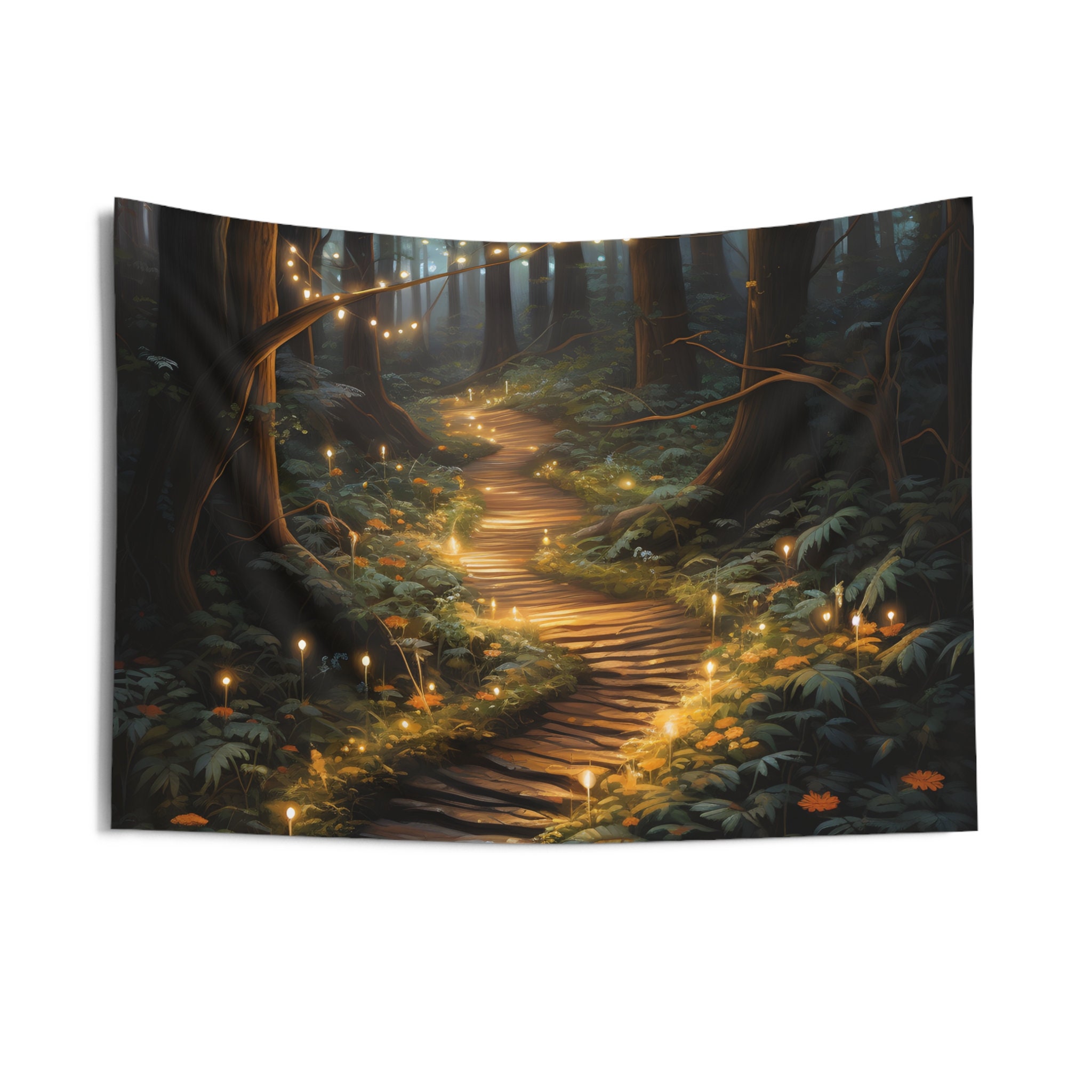 Take a Walk in an Enchanted Forest Lit by Fairy Lights. Add a - Etsy