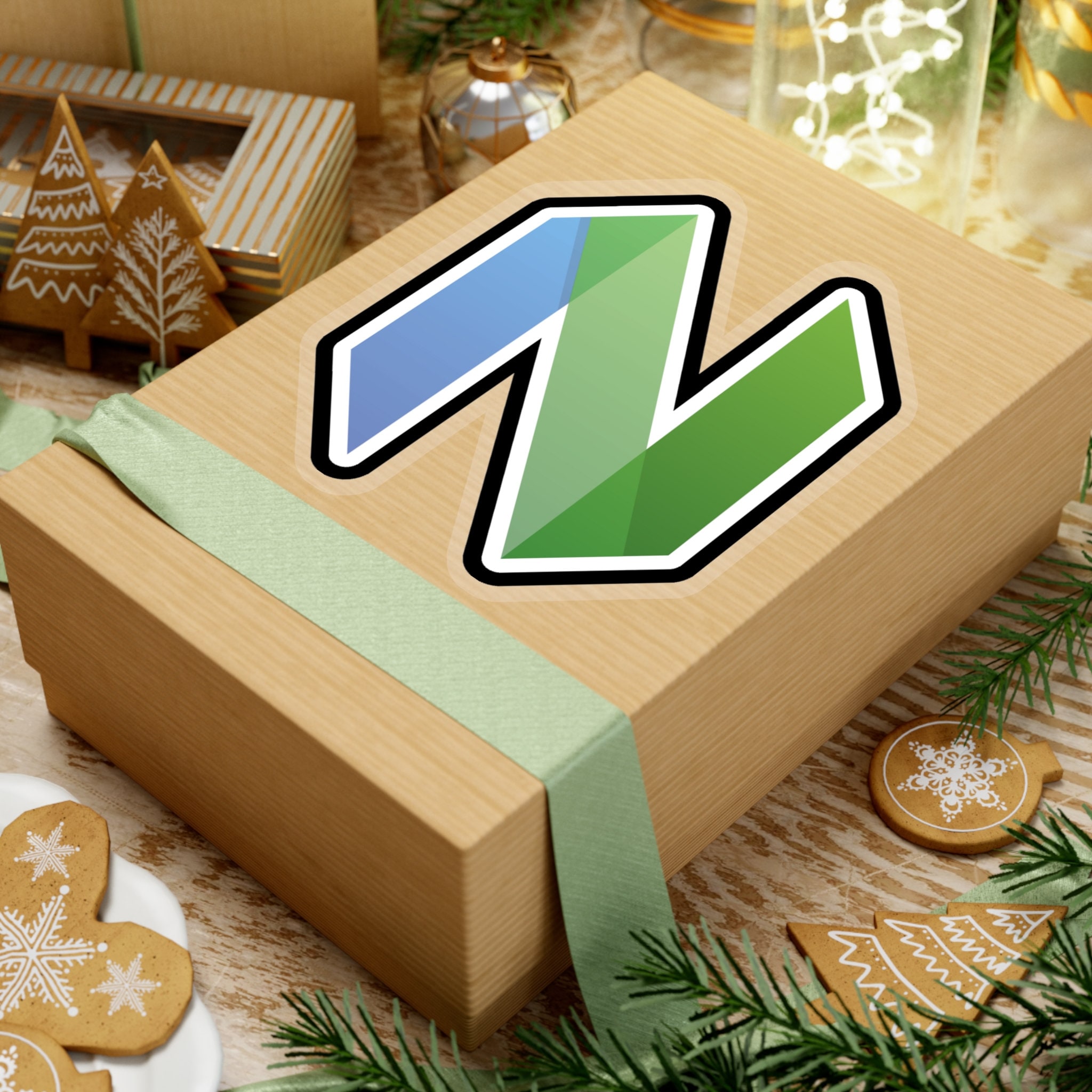 Neovim Logo (without Text) / Kiss-cut Vinyl Sticker / 4 Sizes Available ...