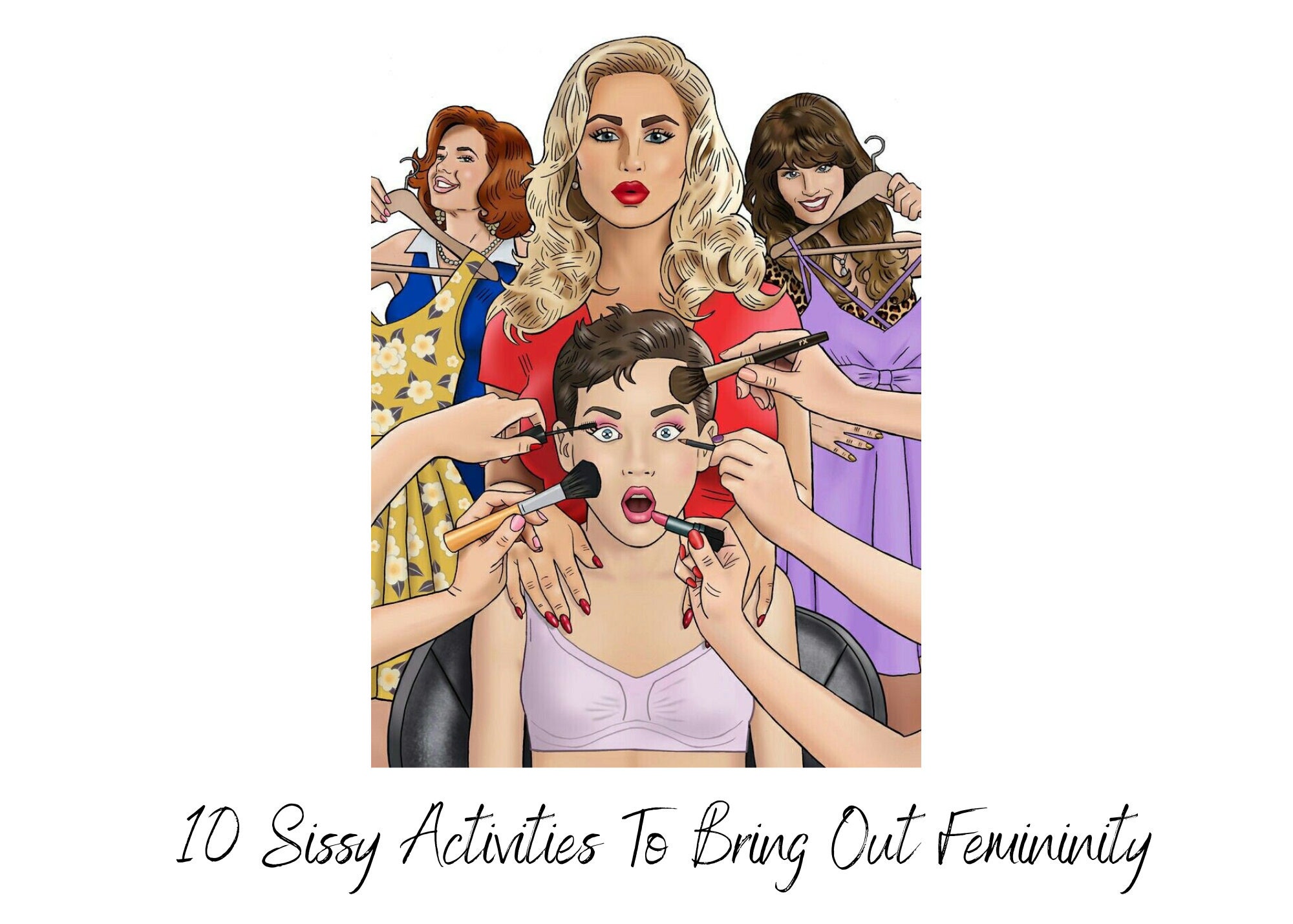 10 Sissy Activities to Bring Out Femininity - | Sissy Task | Crossdresser | Forced Feminization ...